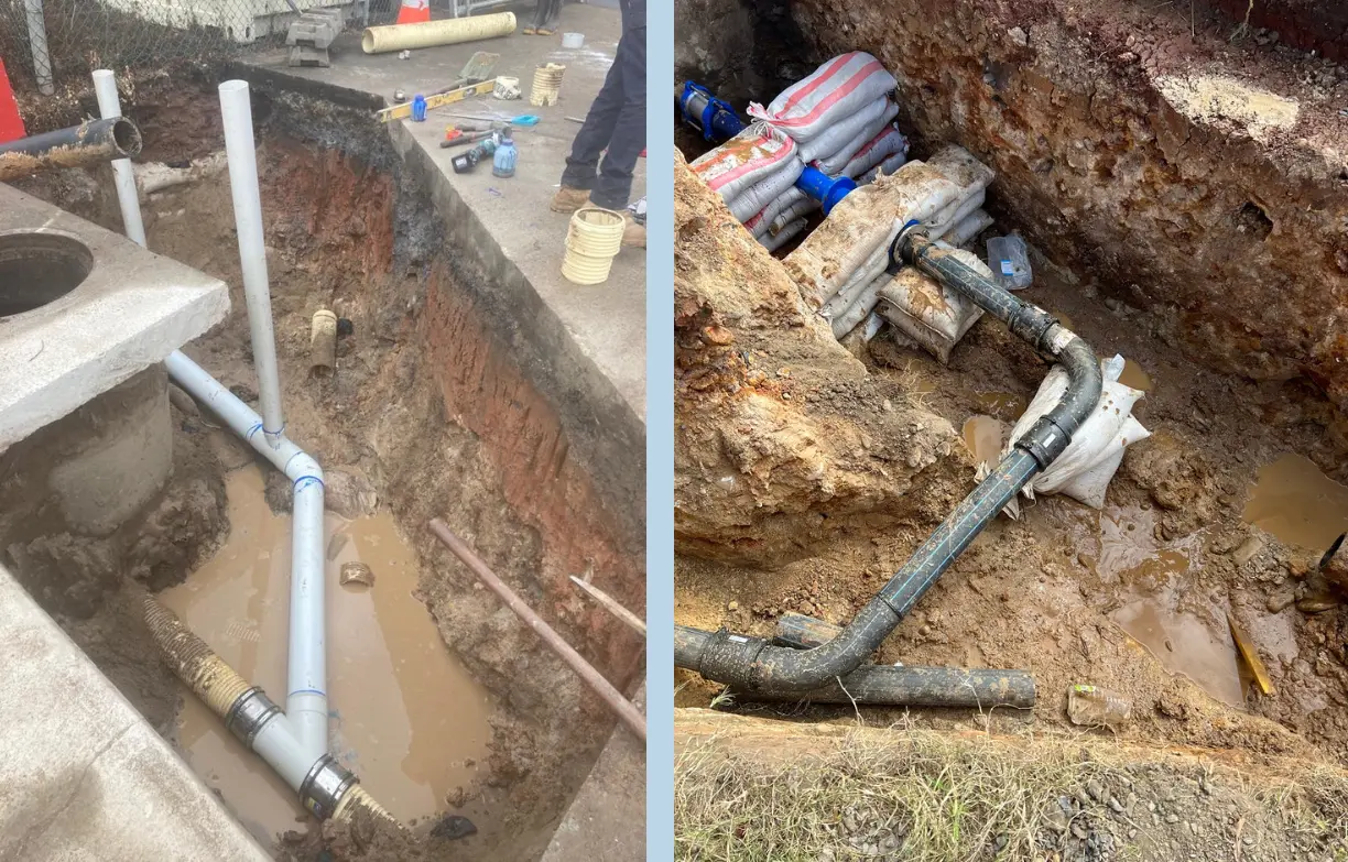 Sewer Rising Main D - Quickway